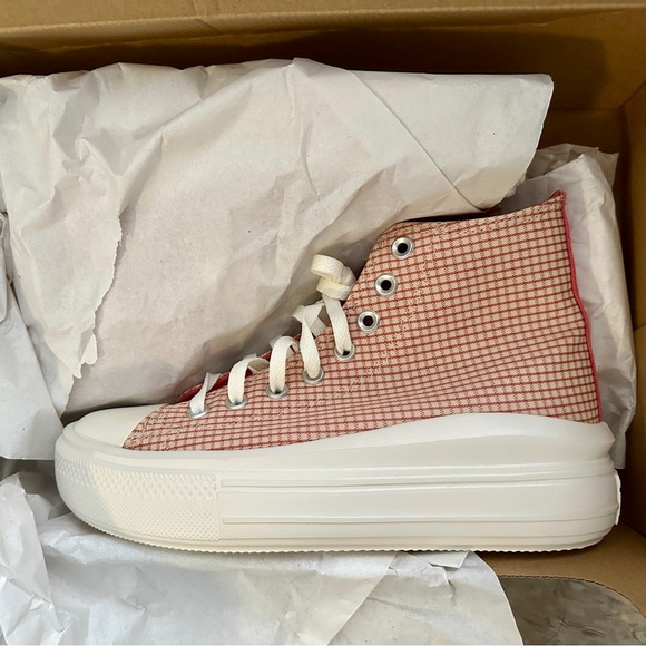 Converse | Shoes | Chuck Taylor All Star Move Platform Checkered | Poshmark
